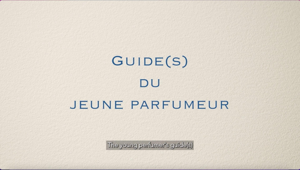 # Guide(s) du jeune parfumeur - SFP Digital Conference September 26, 2024